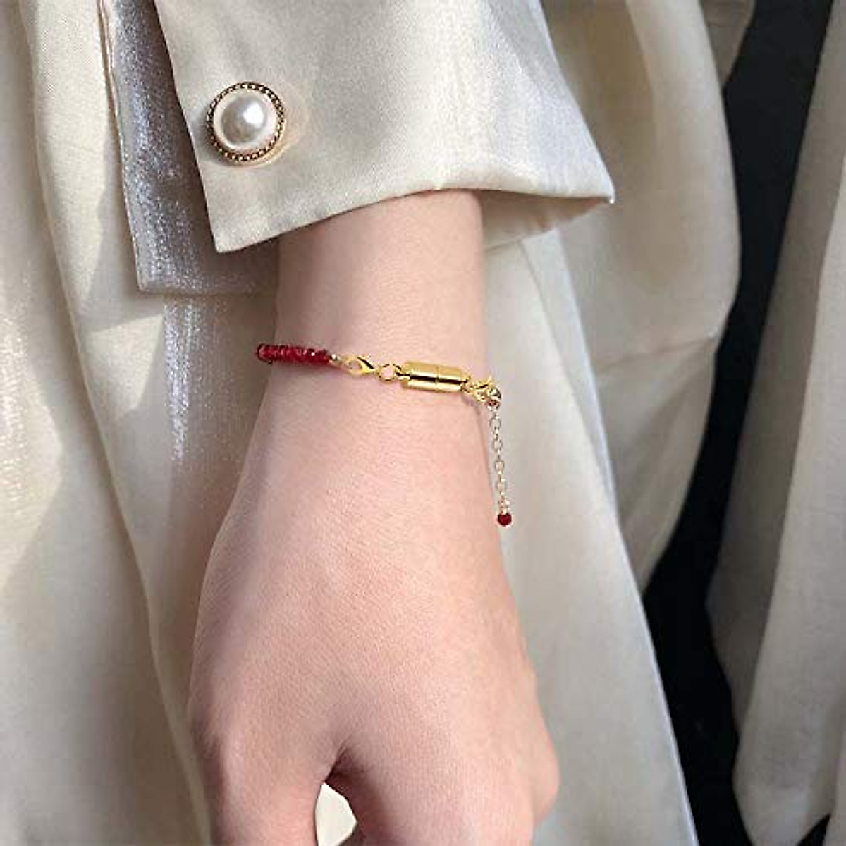 Pack of 12 Gold and Silver Color Magnetic Lobster Clasps for Jewelry. Strong Magnet Accessory for Necklace, Bracelet. DIY Friendly. (Regular)