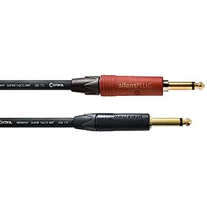 Cordial CSI 3 TOP Performance Guitar Cable-Silent-PP 3.0 Metre Silent Jack/Jack 6.3 MM Mono Gold Contacts: CGK 175 Cable