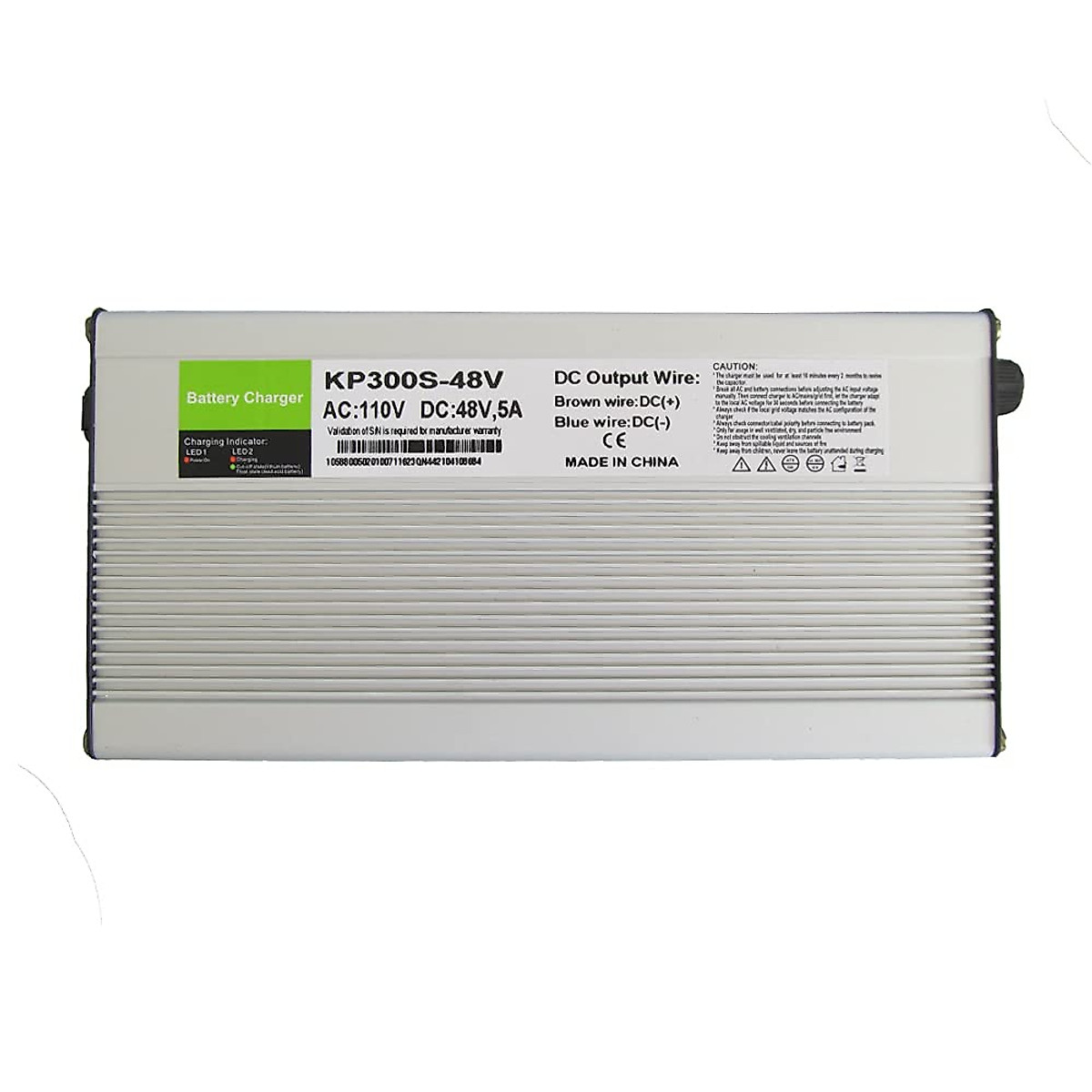 aunstarwei 48V 5A RXV Golf Cart Battery Charger for Ez-Go EZgo TXT with RXV Plug 3 Prong