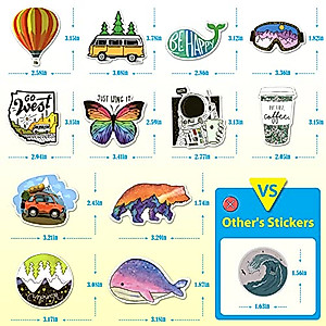 300 PCS Stickers Pack (50-850Pcs/Pack), Colorful VSCO Waterproof Stickers, Cute Aesthetic Stickers. Laptop, Water Bottle, Phone, Skateboard Stickers for Teens Girls Kids, Vinyl Sticker.