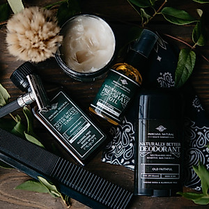 MNSC Lavender Lime Naturally Better Shave Cream - Smooth Shave, Hypoallergenic Sensitive Skin Formula, Softer Skin, Prevent Nicks, Cuts, and Irritation, Handcrafted in USA, All-Natural & Plant-Derived