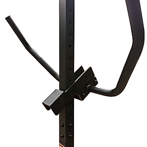 CAP Barbell Dip Station Attachment for FM-CS7000F/FM-905Q Series Power Rack Exercise Stand, black (FM-DIP)