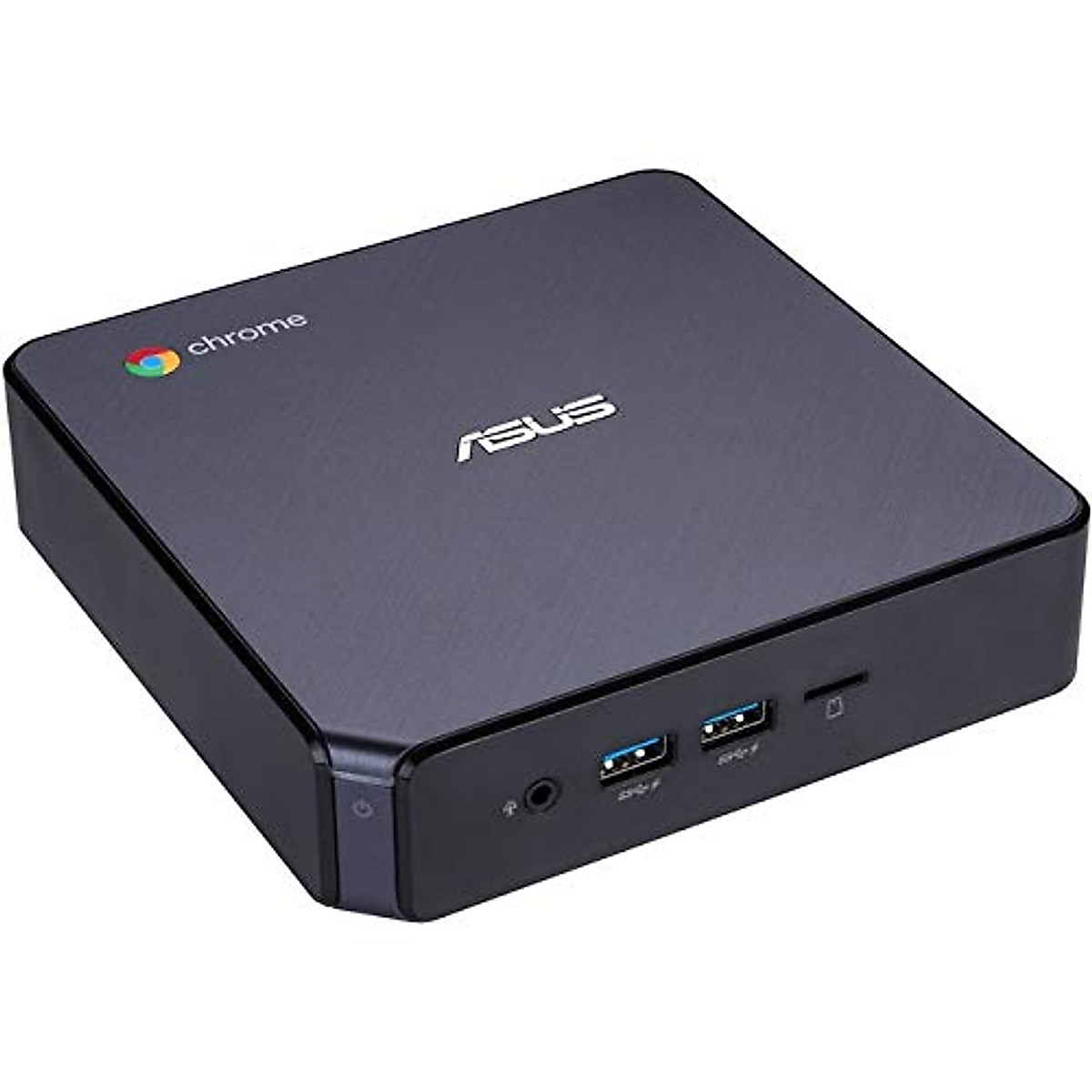 ASUS CHROMEBOX 3-N017U Mini PC with Intel Celeron, 4K UHD Graphics and Power Over Type C Port, Star Gray