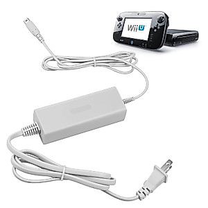 Wii U Gamepad Charger, WII-U Gamepad AC Adapter Charging Cable Cord for Nintendo Wii U Gamepad Controller