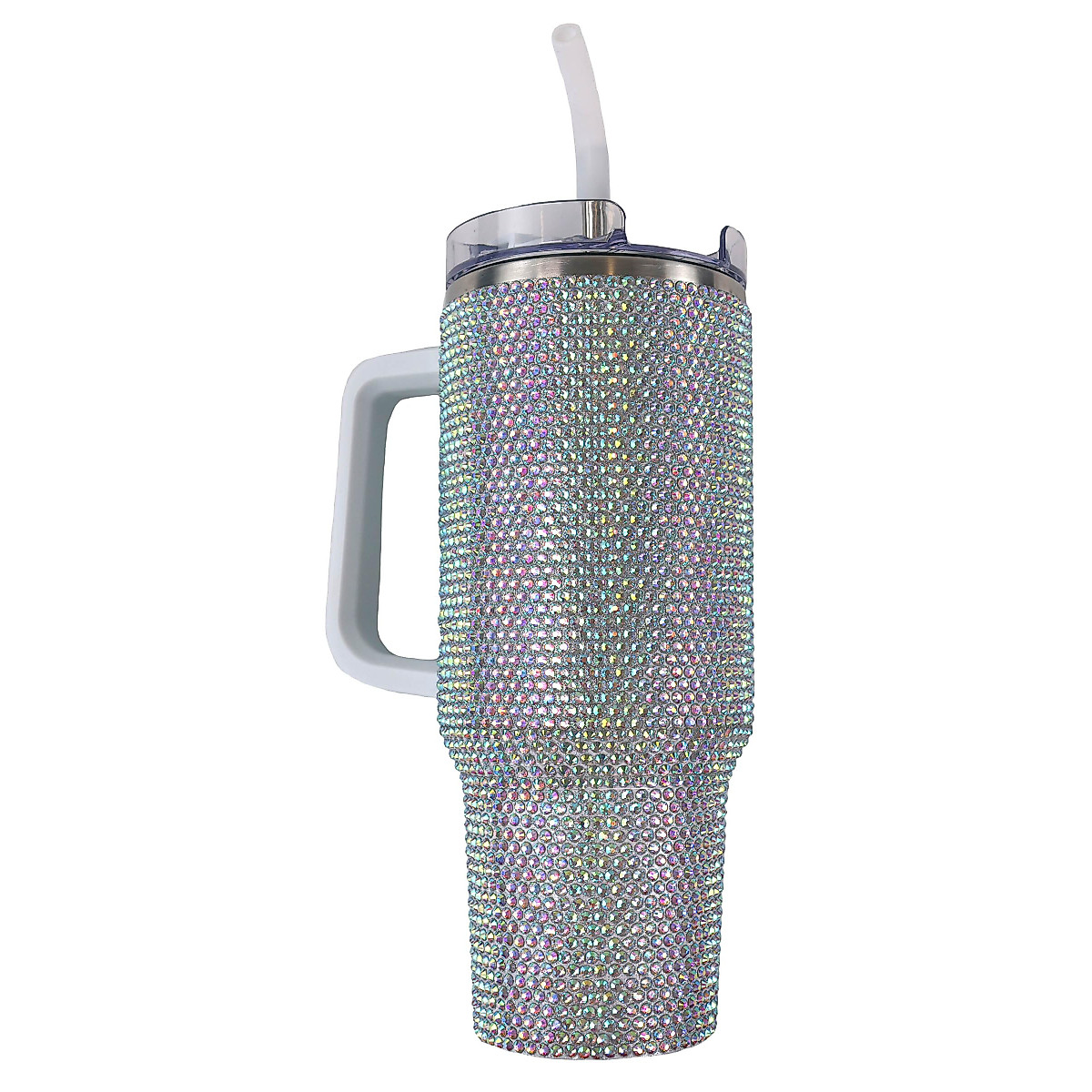 Simply Southern Stylish, Durable, and Southern-Charm Packed 40 oz Tumbler-Silver Sequin