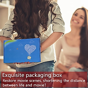 Vienrose Our Adventure Book Up Scrapbook Photo Album DIY Memory Scrap Book Hard Cover with Luxury Kit for Men Boyfriend