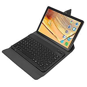 HEEPDD Gaming Tablet, Office Tablet 10.1 Inch FHD Octacore CPU US Plug 100‑240V (Grey)