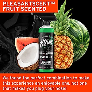 Ethos Wheel Cleaner - Car Wheel Cleaner Spray - Brake Dust, Iron Remover - Color Change Technology - Professional Strength Formula (16 Oz)