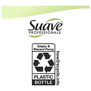 Suave Professionals Moisturizing Shampoo and Conditioner for Dry Hair Almond and Shea Butter Paraben-free and Dye-free 18 oz, 2 Count