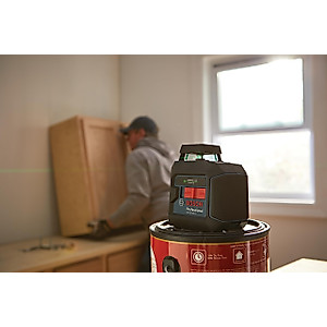 Bosch GLL50-40G Green-Beam Self-Leveling 360° Cross-Line Laser