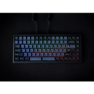 Mistel BAROCCO MD770 RGB Wireless Split Mechanical Keyboard, TKL Ergonomic Gaming Keyboard 85 Keys (Cherry MX Brown Switches, Tactile Light-Clicky)