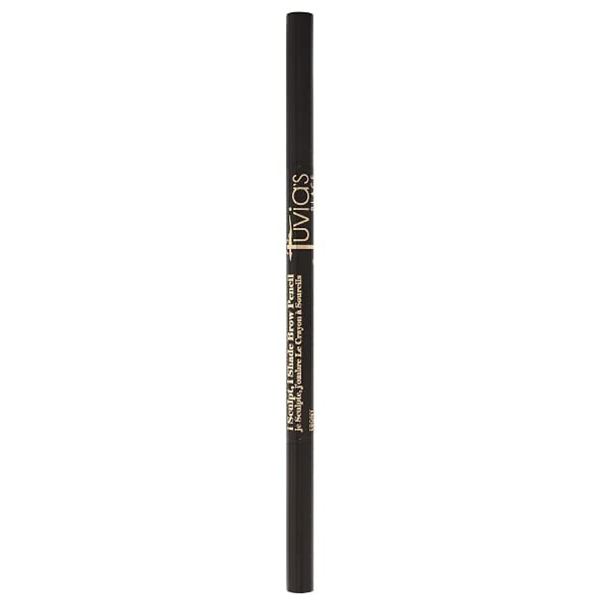 Juvia's Place iSculpt, iShade Ebony - Eyebrow Pencil Liner with Spoolie Brush, Eyebrow Makeup, Brow Pencil Definer, Waterproof Eyebrow Pencil, Eyebrow Filler Pencil, Brow Liner Pencil