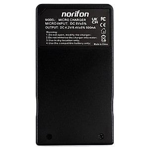 EN-EL19 USB Charger for Nikon Coolpix S33, S7000, S6900, S2800, S100, S3100, S4100, S4300, S5200, S6500 Camera and More