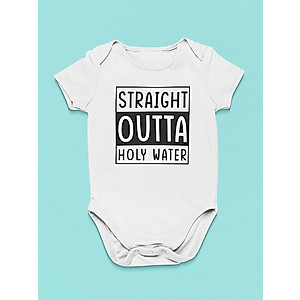 Smartprints Straight Outta Holy Water Baby's Bodysuit