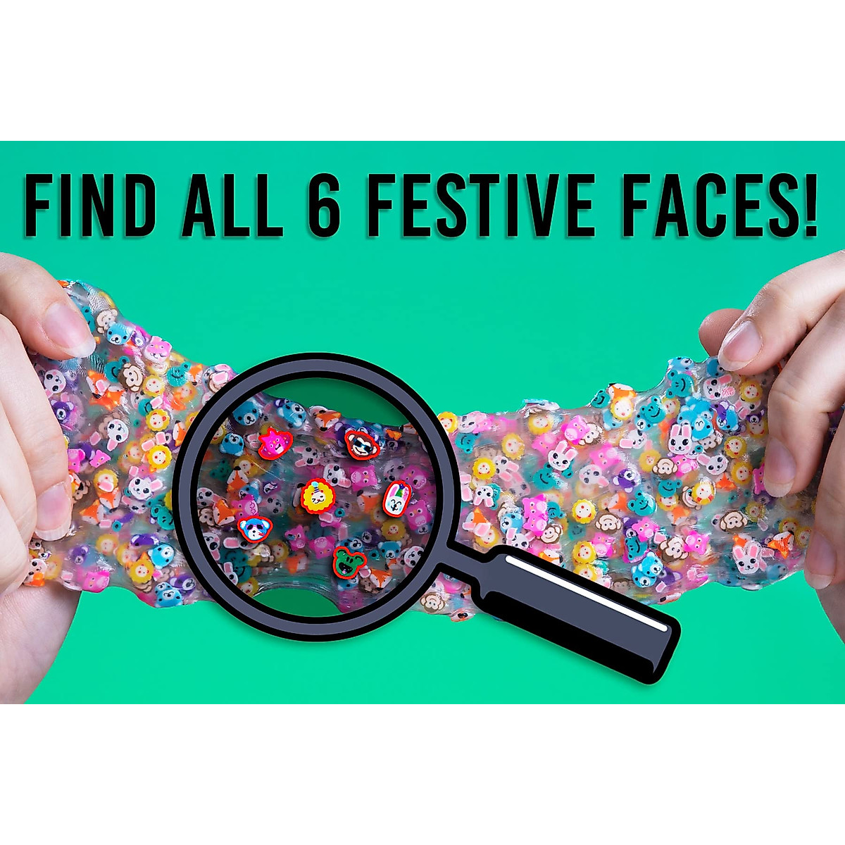 Crazy Aaron's Thinking Putty® - Party Animals - Hide Inside Sensory Putty for Kids and Adults in a 4" Tin - Creative and Endless Fun, Stress Relief Therapy Toys, Never Dries Out - Made in USA