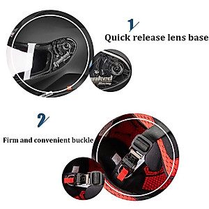 BFLAKWM Parent-Child Motorcycle Modular Full Face Helmet Flip up with Dual Visor Flip up Modular Motorcycle Helmet DOT Approved for Bike Scooter ATV UTV Skateboard Helmet aldultH,XL=58-60cm