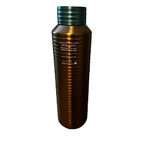 Starbucks 2022 Green and Gold Ombre Striped Vacuum Insulated Stainless Steel Water Bottle with Siren lid
