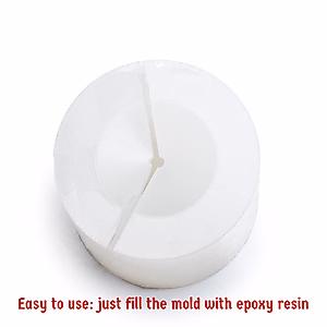 Hexers D20 Dice Mold: Make The Iconic Dice Yourself with Epoxy for Tabletop games. Mould is Compatible with Pathfinder d&d RPG DND and Dungeons and Dragons. Polyhedral Sharp Edge Dice