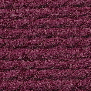 Lion Brand Yarn Wool-Ease Thick & Quick Yarn, Soft and Bulky Yarn for Knitting, Crocheting, and Crafting, 1 Skein, Fig (Pack of 2)