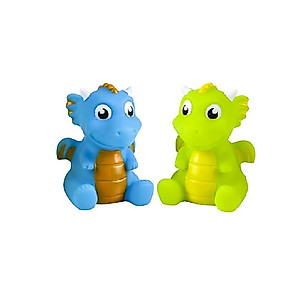 Dragon Squirts Set of 12 Playful Bathtub and Birthday Party Goody Bag Toys