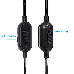 sara-u Portable Headphone Cable Audio-Cord Line for Lo-gitech GPRO X G233 G433 HyperX/Cloud Mix Cloud-Alpha Earphones Headset Accessories