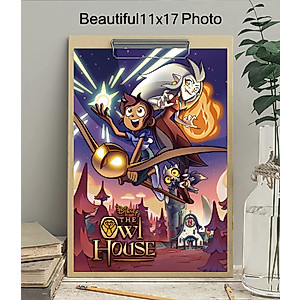XIHOO Anime Cartoons The Owl House Wall Art Print Poster Home Decor Premium - Matte poster Frameless Gift 11 x 17 inch(28cm x 43cm)