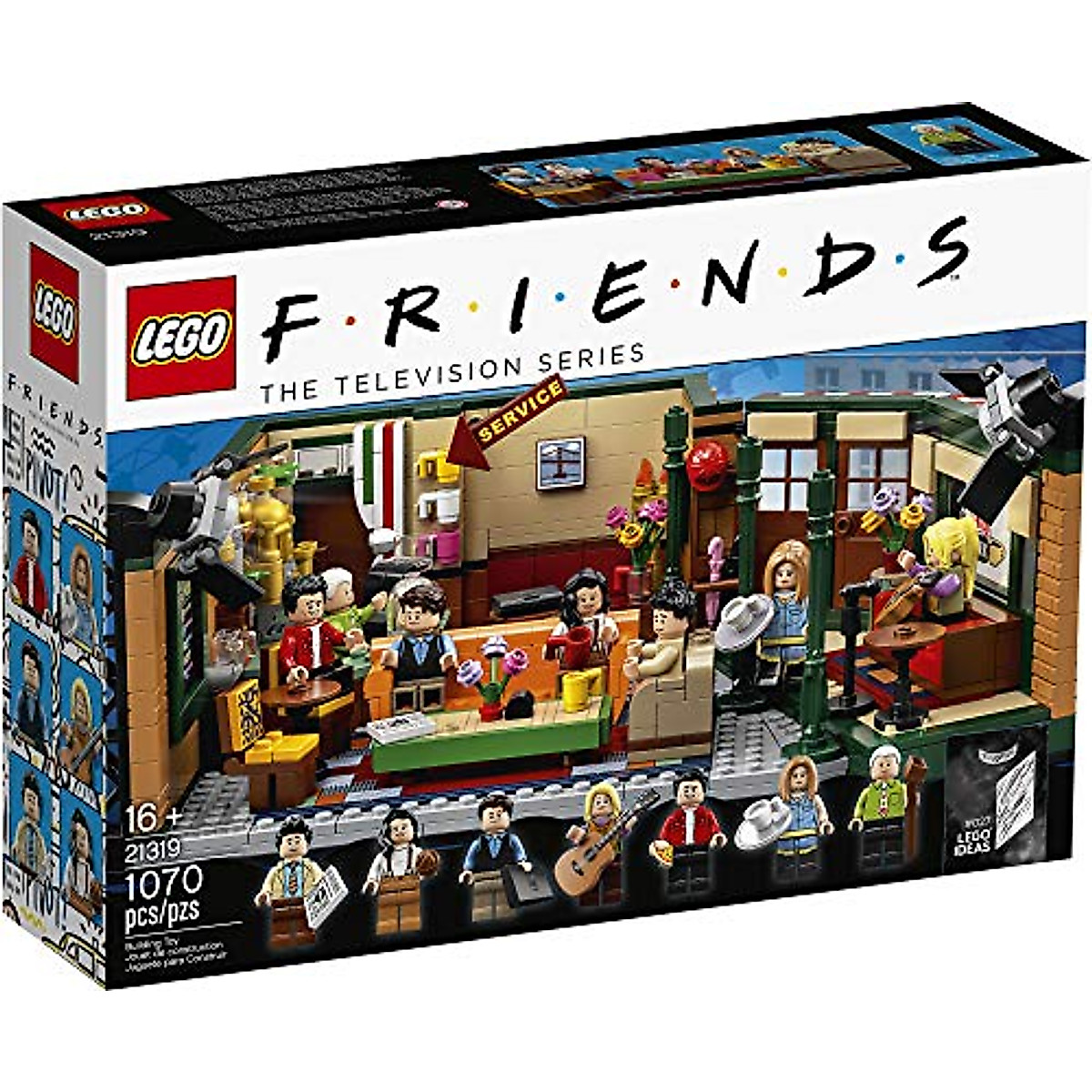 LEGO Ideas 21319 Central Perk Building Kit (1,070 Pieces)