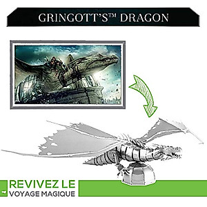 Fascinations Metal Earth Harry Potter Gringotts Dragon 3D Metal Model Kit