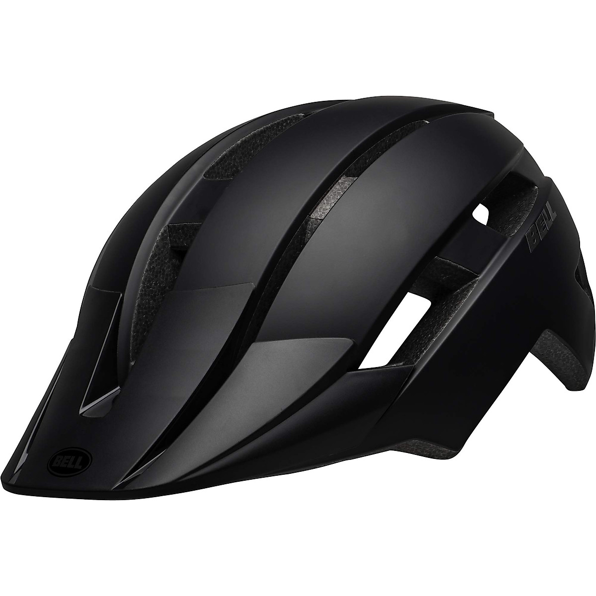 Bell Sidetrack II Youth Youth Bike Helmet - Matte Black (2022), Universal Child (47-54 cm)