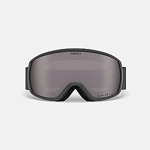 Giro Balance Ski Goggles - Snowboard Goggles for Men & Youth - Grey Wordmark Strap with Vivid Onyx Lens