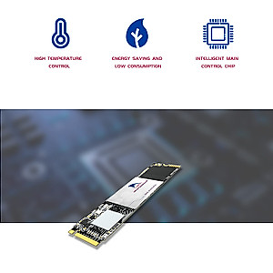 512GB SSD NVMe PCIe Gen 4 M.2 2280 SHARKSPEED Plus 3D NAND Internal High Performance Solid State Drive, TLC, PS5 Compatible，Storage for PC, Laptops, Gaming, up to 5,500MB/s (512GB, M.2 PCIe)