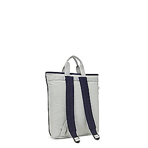 Kipling Sia 15" Laptop Tote Backpack Grey Lilac Bl