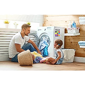 Voisin Products Magnet | Laundry Cheat Sheet | Laundry Room Decor or Laundry Room Sign | How to Do Laundry | Laundry Magnet Includes: Laundry Symbols & Stain Removal Chart | Laundry Room Wall Decor