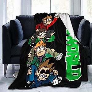 PankooClub Anime Manga Eddsworld Blanket Flannel Fleece Lightweight Throw Blankets All Seasons Bed Couch Office Outdoors 40"X30"