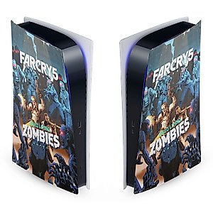 Head Case Designs Officially Licensed Far Cry Dead Living Zombies Arte Clave Vinyl Faceplate Sticker Gaming Skin Decal Cover Compatible With Sony PlayStation 5 PS5 Digital Edition Console