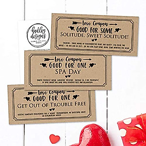 15 IOU Love Voucher Coupons For Him or Her, Husband Wife Boyfriend or Girlfriend Couples Valentines Day, Unique Birthday, Funny Anniversary, Romantic Christmas Gift, Naughty I Owe You Cards