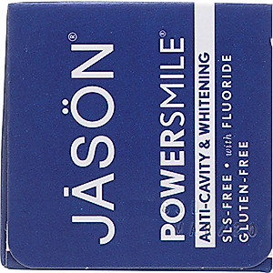 JĀSÖN Powersmile Anti-Cavity & Whitening Gel, Powerful Peppermint, 6 Oz