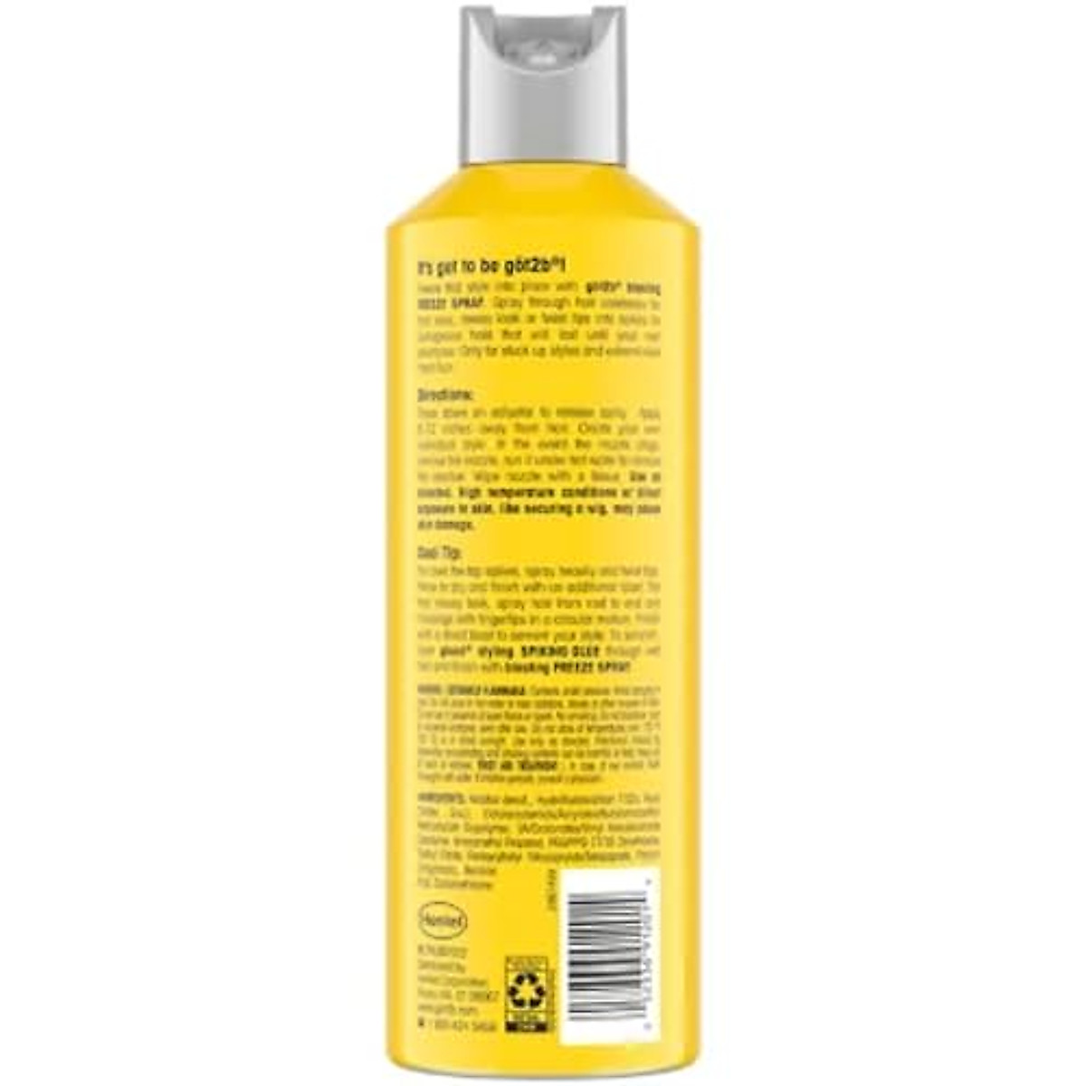 Got2b Glued Blasting Freeze Hairspray, 12 oz