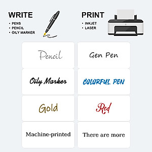 Methdic Shipping Labels 2"×4" 300 Labels Sticker Paper for Laser/Ink Jet Printer Mailing Labels 8.5"*11" White 10 per Sheet
