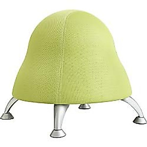 Safco Products 4755GS Runtz Ball Chair, Green Apple, Anti-Burst Exercise Ball, Active Seating
