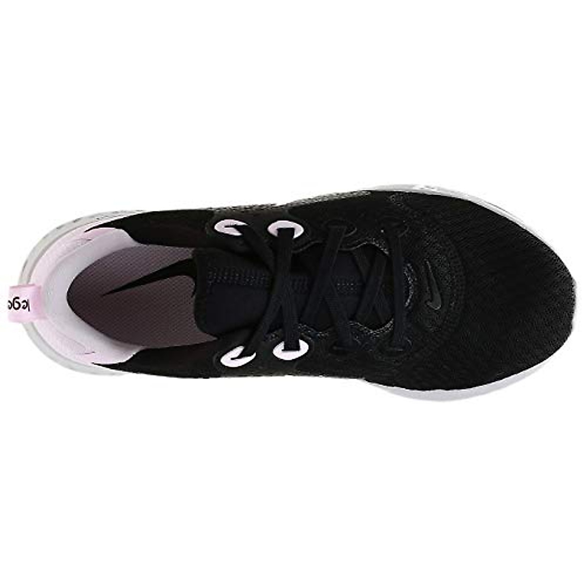 Nike Womens Legend React Running Trainers AA1626 Sneakers Shoes (UK 3.5 US 6 EU 36.5, Black Pink Grey 007)