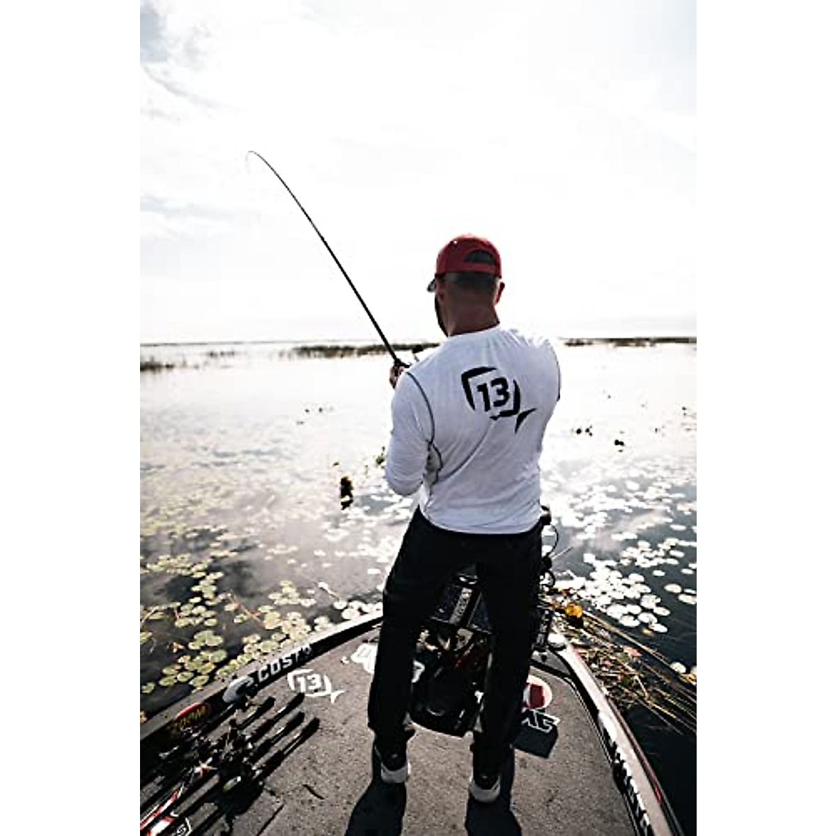 13 FISHING - Meta - 7'2" MH Spinning Rod (Extra Fast Action) - MTGS72MH, Black