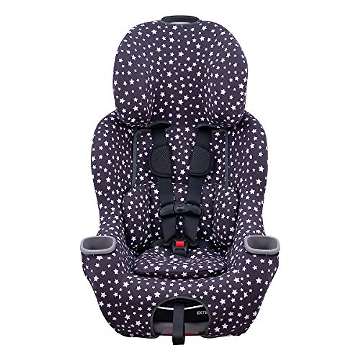 JYOKO Kids Cover Liner for car seat Compatible with Graco Extend2fit, 100% Cotton Made (Winter Sky)