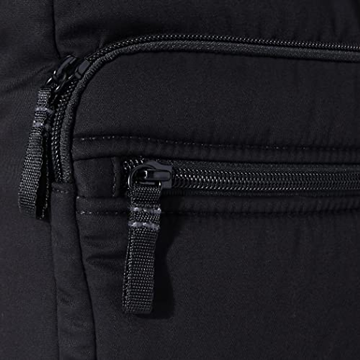 Vera Bradley Women's Cotton Utility Crossbody Purse, Black - Recycled Cotton, One Size