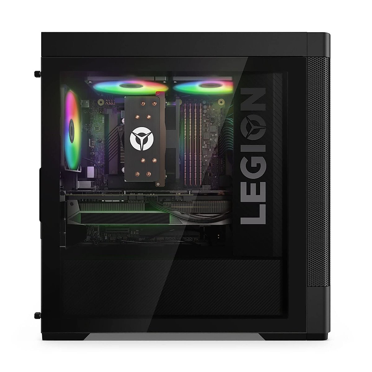 Lenovo Legion Tower T5 Gaming Desktop | Intel Core i7-12700 Processor | 32GB RAM DDR5| 1024GB SSD| 3TB HDD | NVIDIA® GeForce RTX™ 3070 LHR 8GB GDDR6 | Windows 11 Pro | Black | Bundle with Mouse Pad