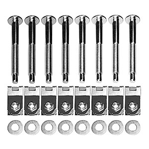 Truck Bed Mounting Bolt Nut Hardware Kit Fits 1999-2016 Ford F250 F350 Super Duty Truck Replaces # W706640S900 W706641S900 W708770S436 XC3Z9900038AA 924-311