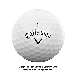 Callaway Golf Supersoft Golf Balls (2023 Version, White)