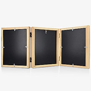 Navaris Baby Handprint and Footprint Kit - Keepsake Set with Frame and Clay for Casting Babies Hand and Foot Prints - Ideal for Newborn Boys and Girls