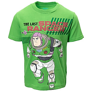 Disney Pixar Lightyear Buzz Lightyear Little Boys 3 Pack T-Shirts Buzz/Zurg 4