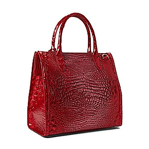 BRAHMIN Melbourne Caroline Satchel Heartbreaker One Size